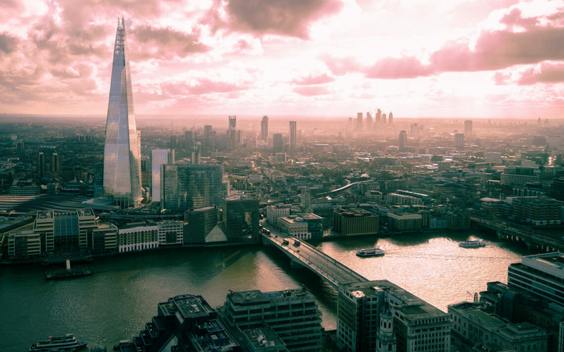 The Shard, um belo lugar para admirar Londres
