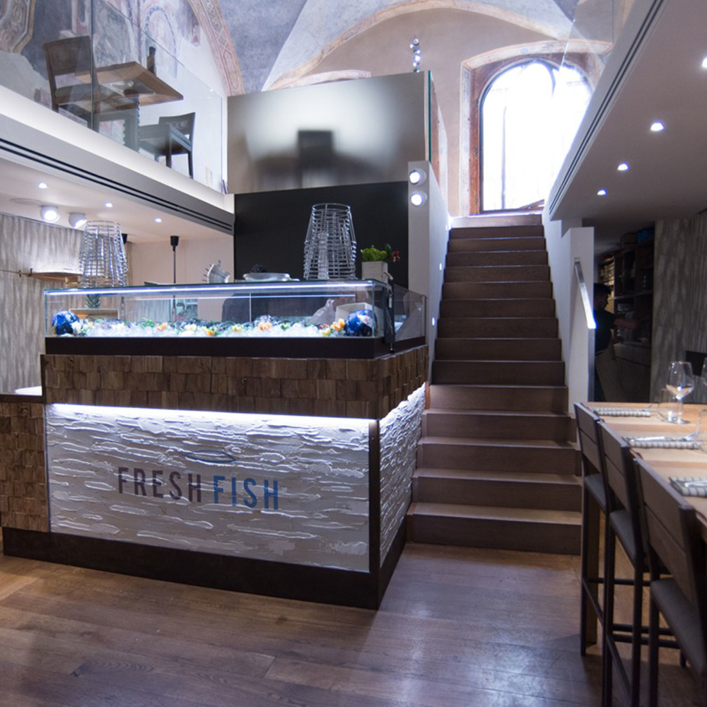 Fishing Lab Alle Murate: o restaurante no museu