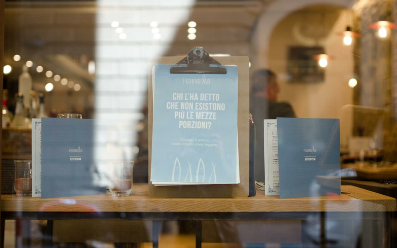 Fishing Lab Alle Murate: o restaurante no museu